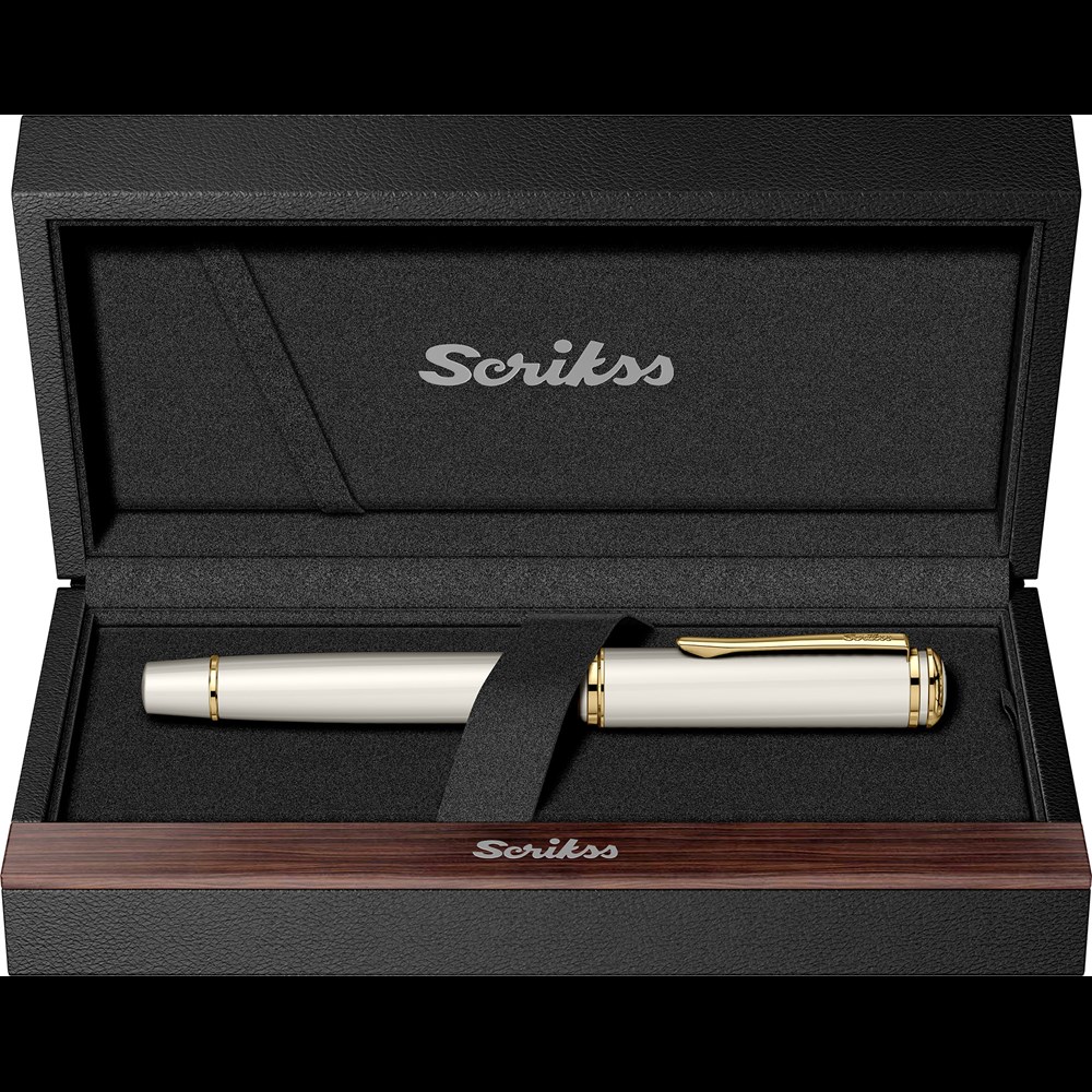 Fortune Roller Kalem Beyaz Altın | Scrikss