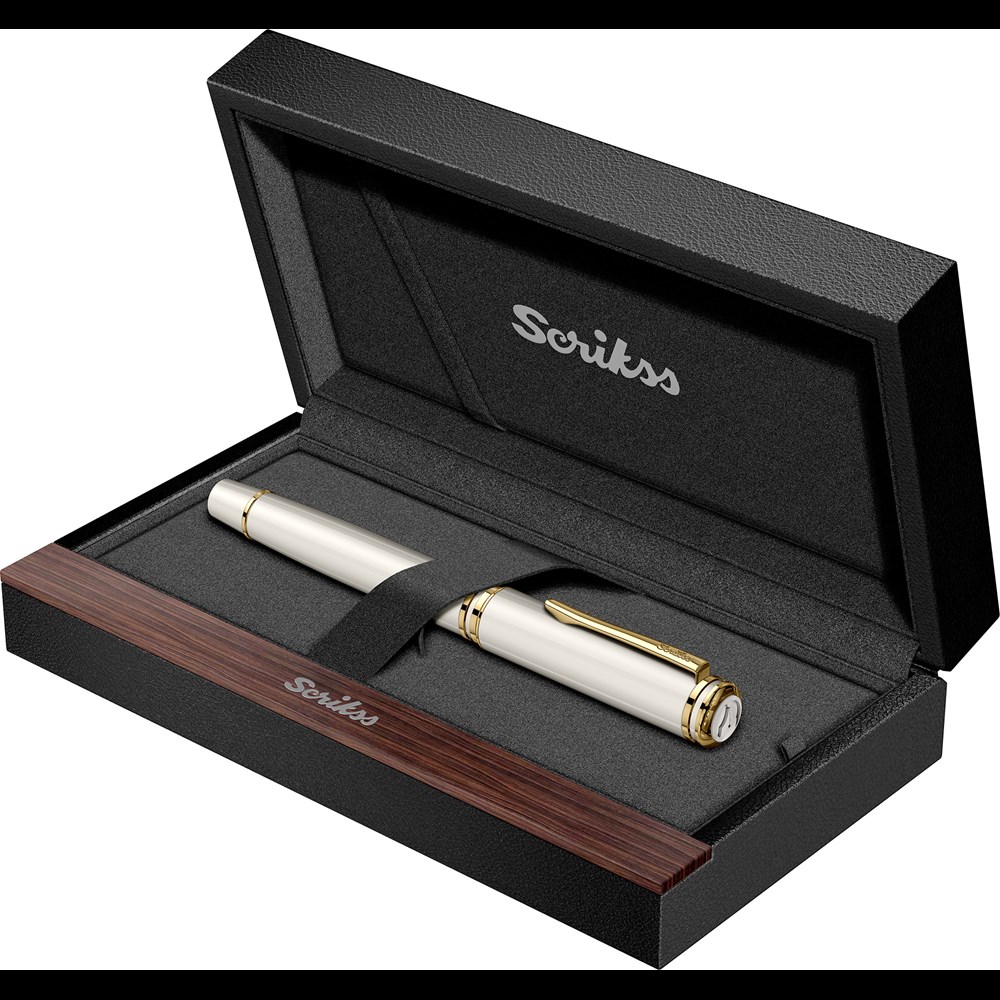 Fortune Roller Kalem Beyaz Altın | Scrikss