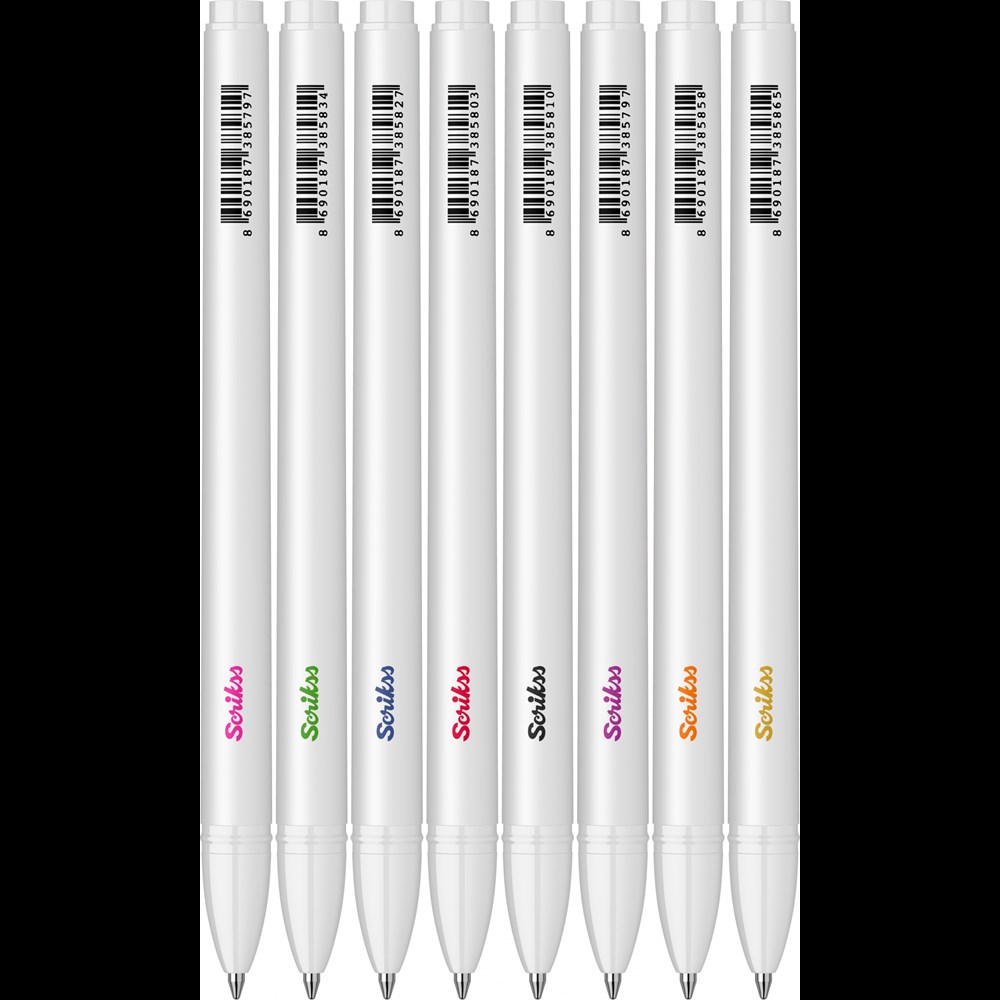 Smoothie Jel Kalem 0.7 mm 8'li Blister Karışık Renk | Scrikss